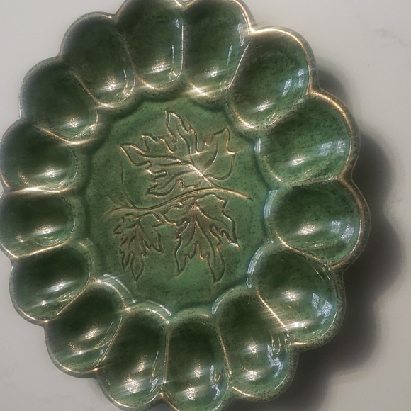 calif orig | Dining | Vintage Deviled Egg Dish Calif Orig 73 Usa ...